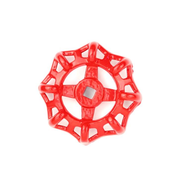 Volant rouge 72mm en fonte | Diamètre 72mm – Home Invasion